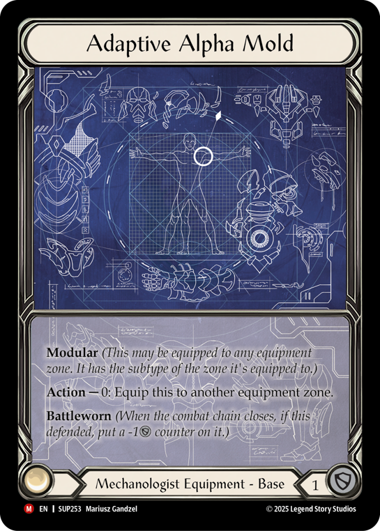 Adaptive Alpha Mold | Majestic [Cold Foil] – Fabarmory.com